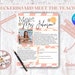 Editable Meet the Teacher | Canva Template | Teacher Printable | Groovy ...
