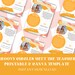 Editable Meet the Teacher | Canva Template | Teacher Printable | Groovy ...