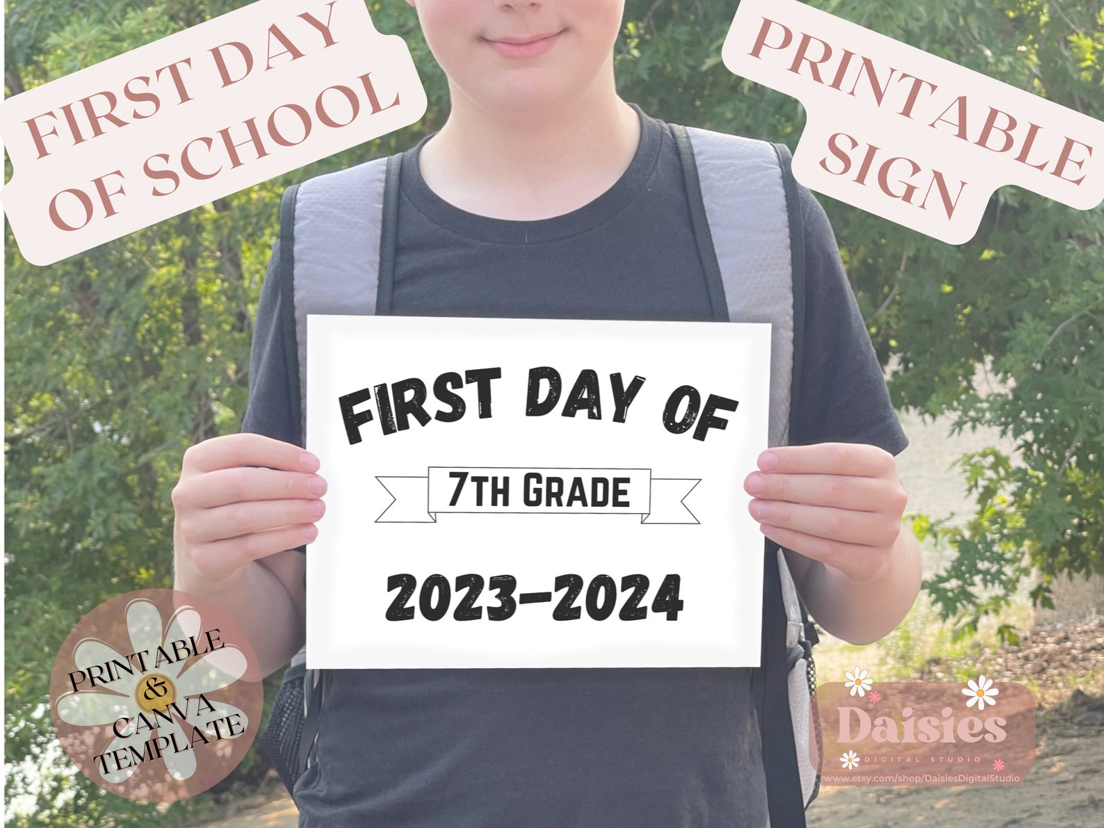 First Day of School Bundle Digital Download First Day of School ...