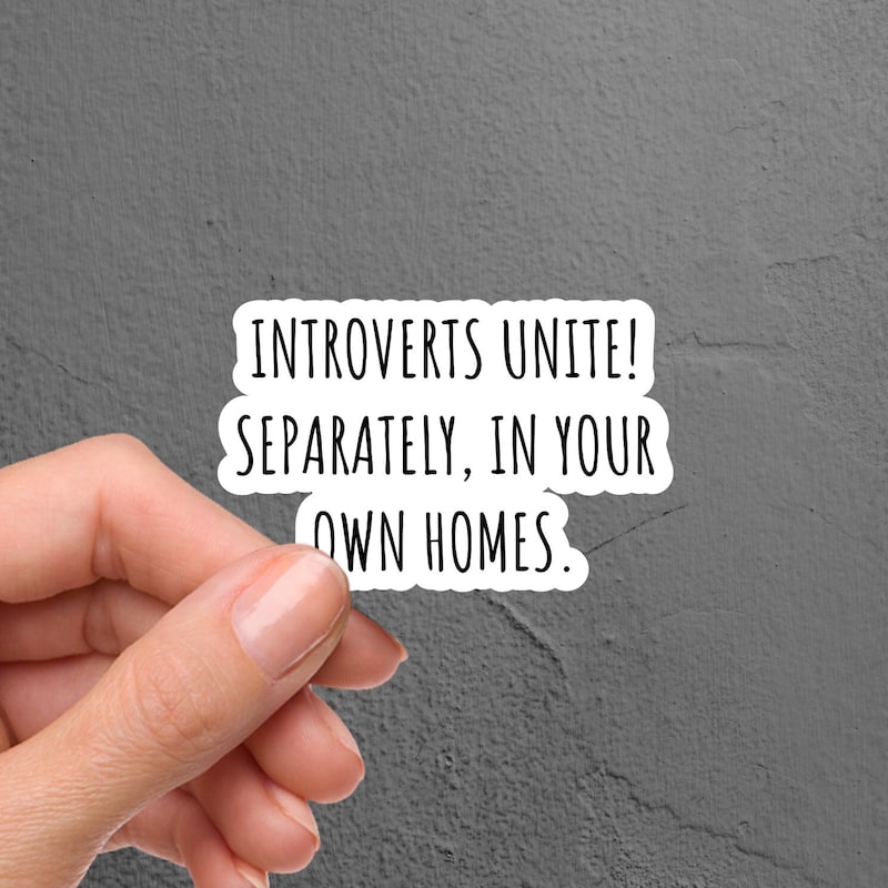 Introverts Unite - Etsy
