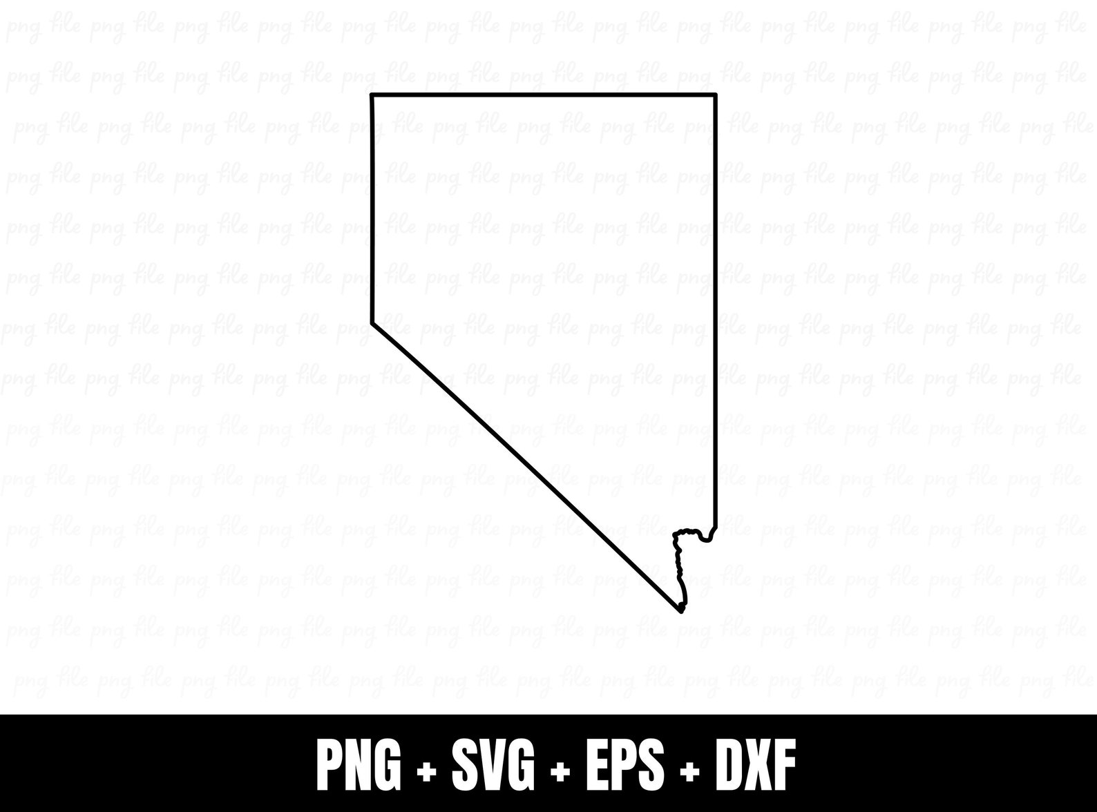 Nevada Outline SVG Files | Nevada State Vector Files | Nevada Vector ...