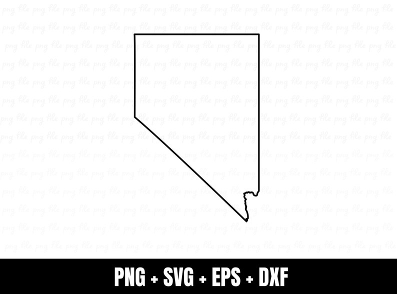 Nevada Outline SVG Files | Nevada State Vector Files | Nevada Vector ...