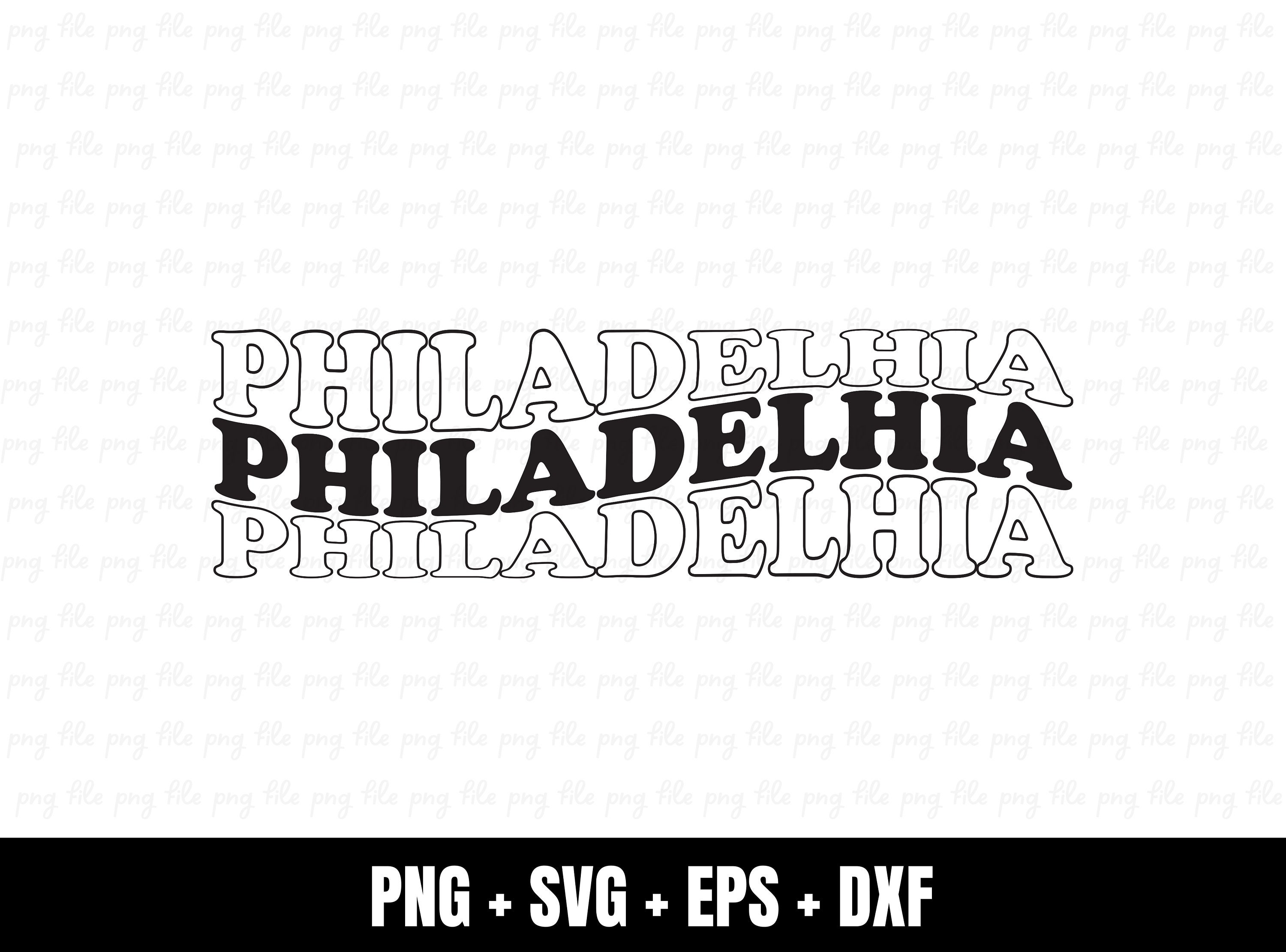 Philadelphia SVG, Philadelphia Design, PNG Sublimation, Files for ...