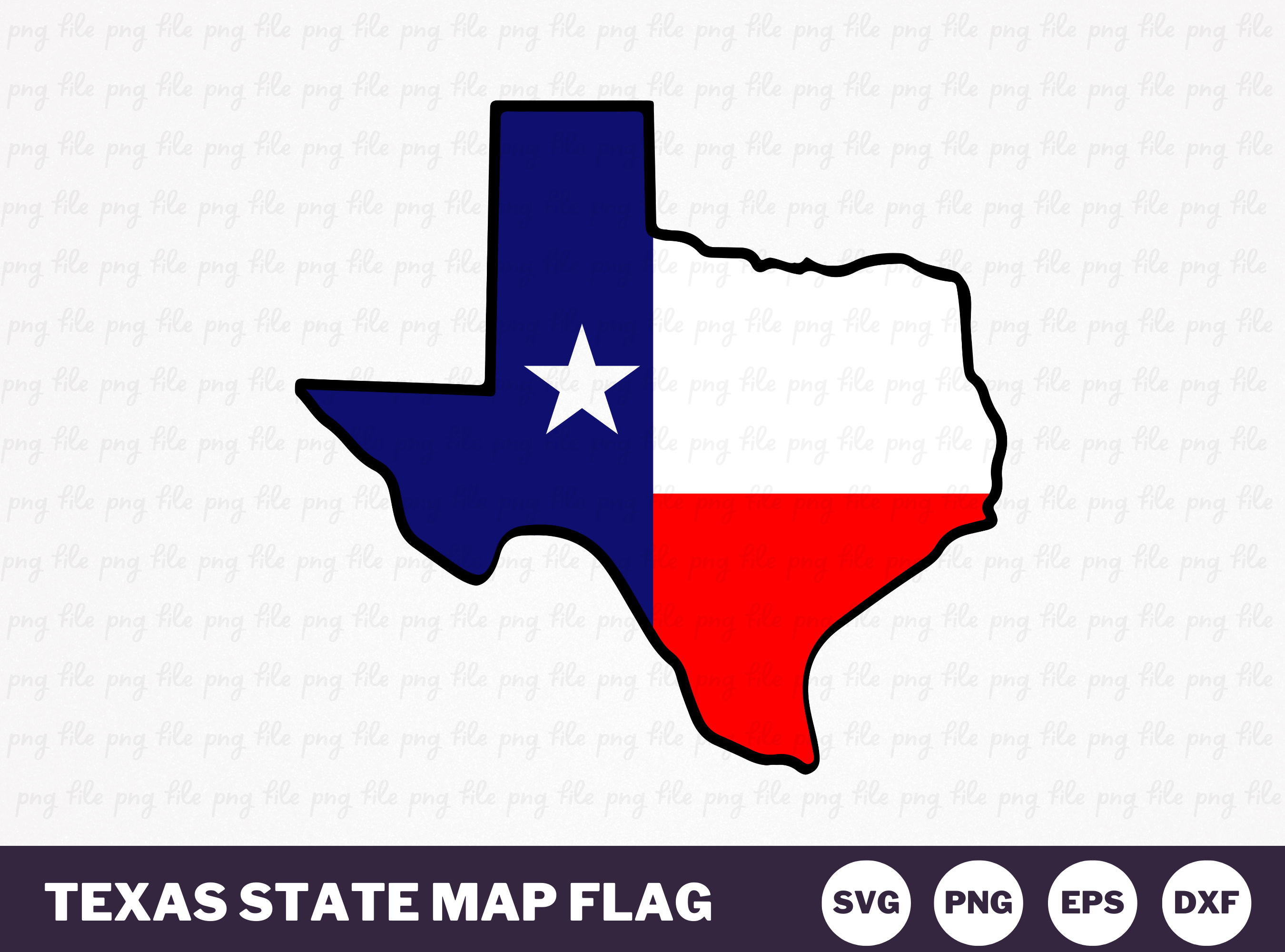Texas Map Flag SVG Files United States of America Vector Files Texas ...