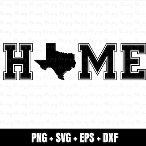 Texas Home Map Flag SVG Files United States of America Vector Files ...