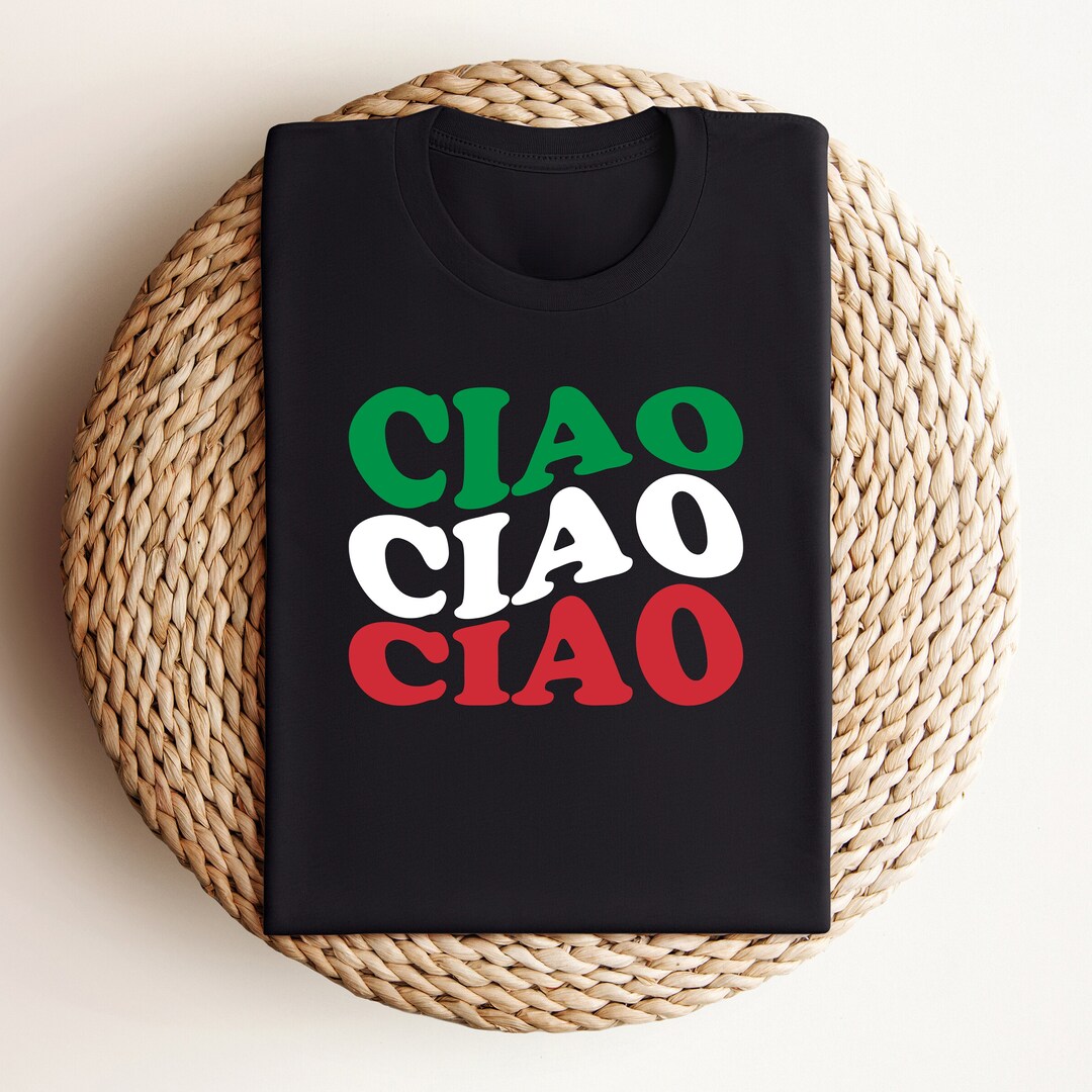 Ciao Italy Design, SVG PNG Files for Cricut (instant Download) - Etsy