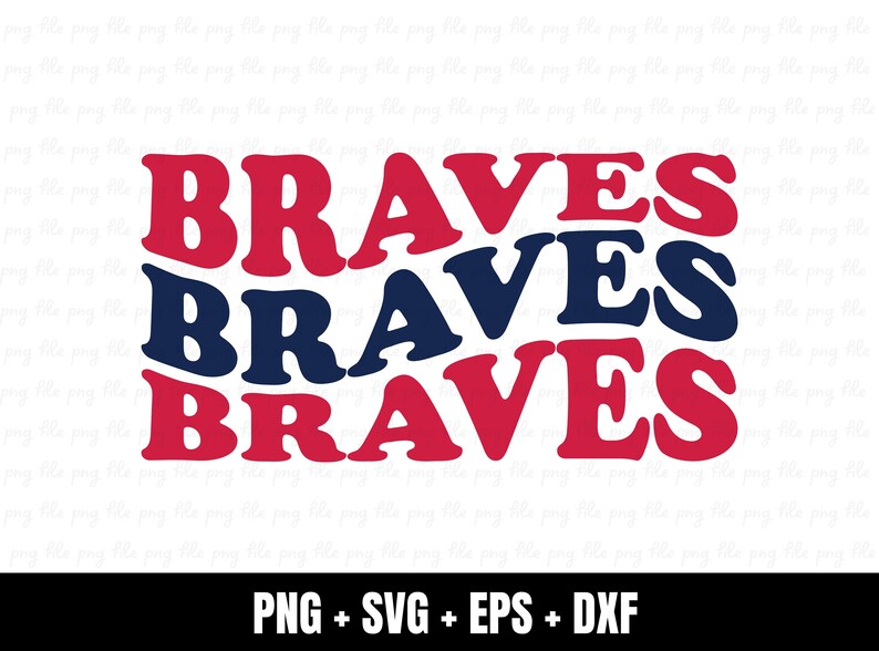 Braves SVG, Braves Design, PNG Sublimation, Files for Cricut, Braves ...
