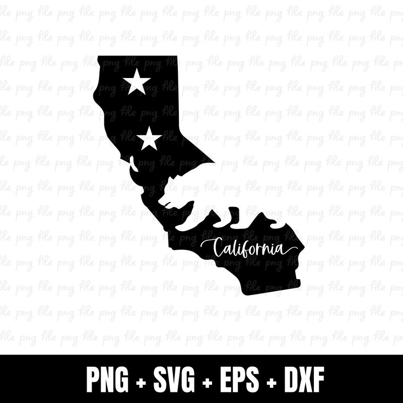 California Bear - Etsy