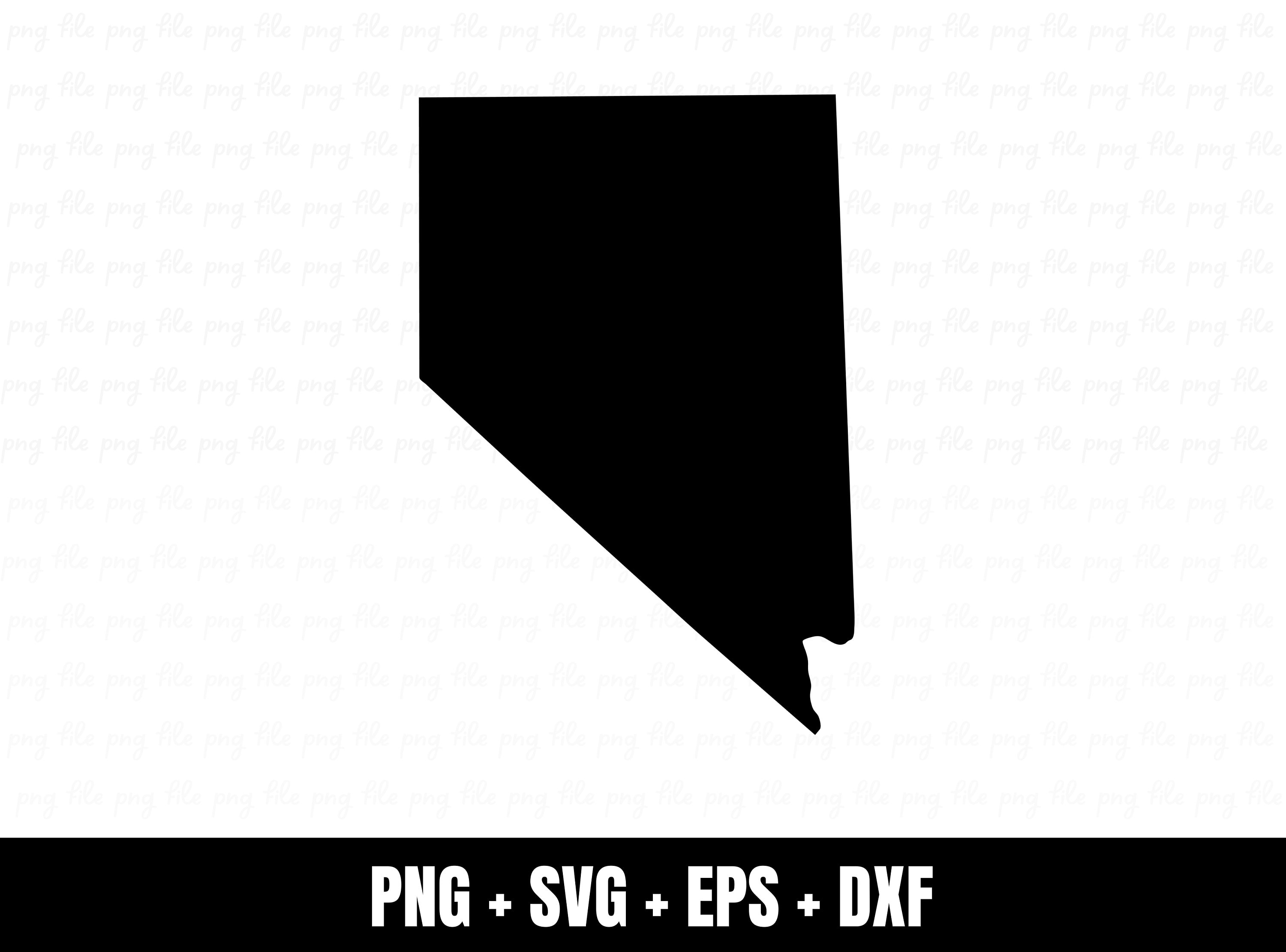 Nevada State Solid SVG Files | Nevada State Vector Files | Nevada ...