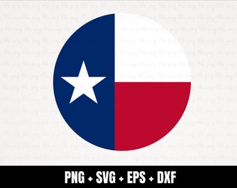 Texas Color Flag Outline SVG/PNG/JPG Files | Texas Cut Files | United ...