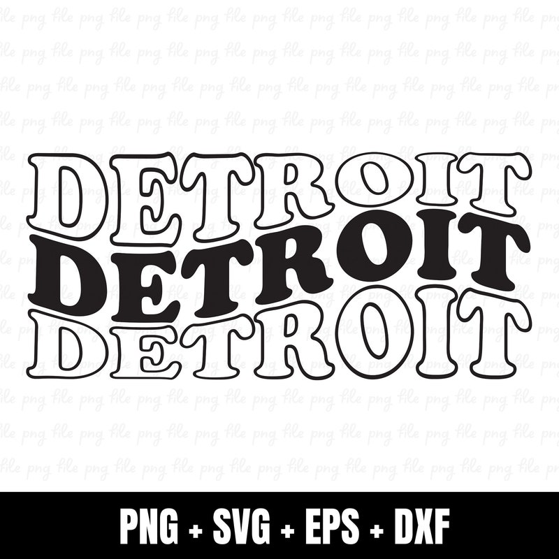 Detroit Shirt - Etsy