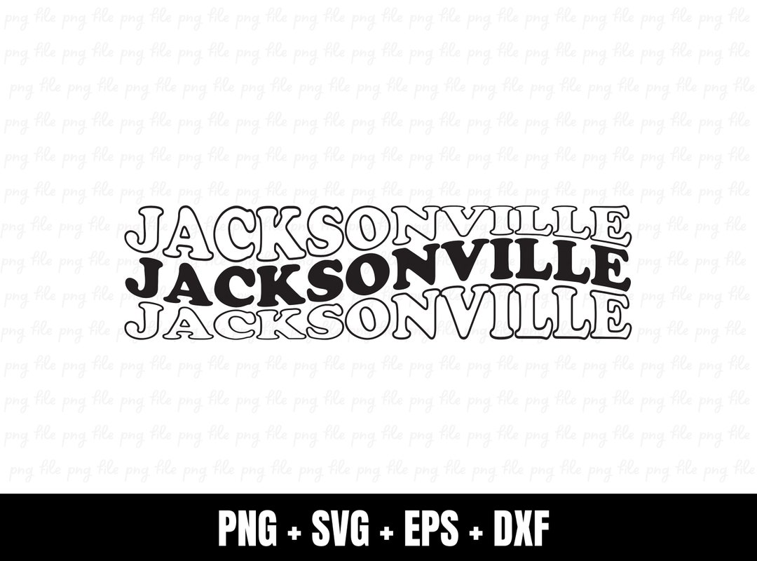 Jacksonville SVG, Jacksonville Design, PNG Sublimation, Jacksonville ...
