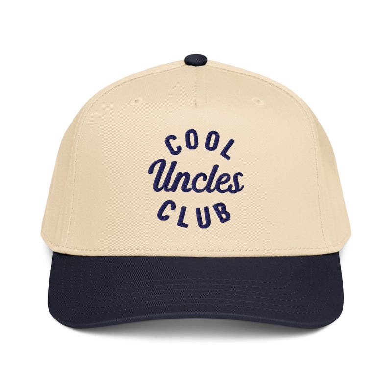 Embroidered Uncle Cap - Etsy