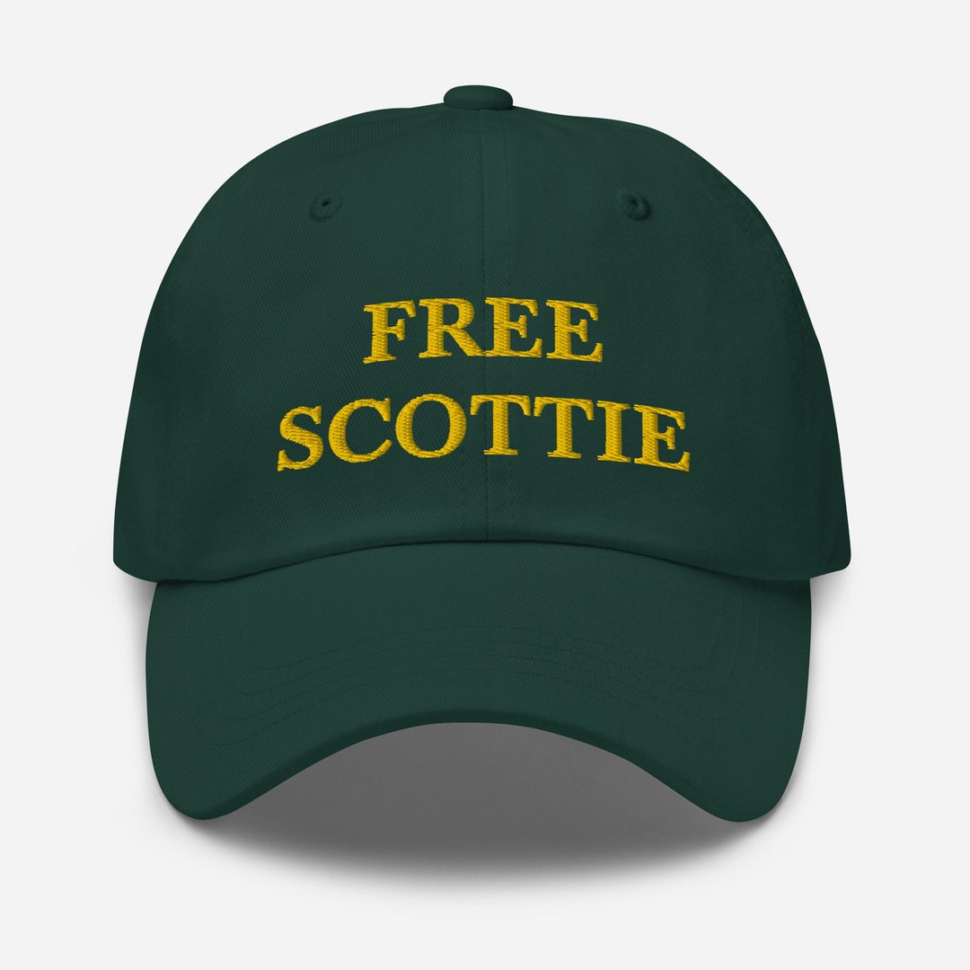 Free Scottie Embroidered Hat - Etsy
