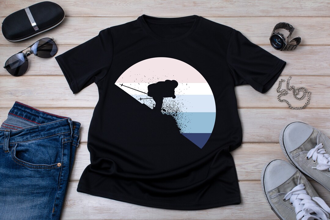 Ski Shirt, Snowboarding Shirt, Skiing Shirt, Skier Gift, Winter Shirt ...