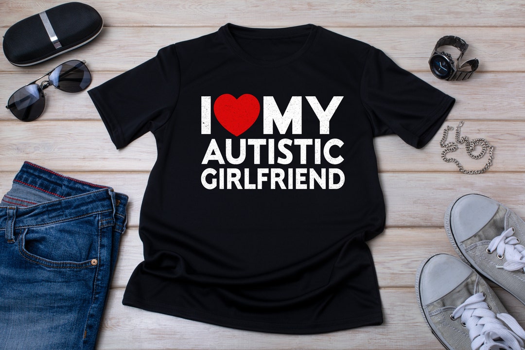 Camiseta de pareja "Amo a mi novia/novio autista" - Etsy España