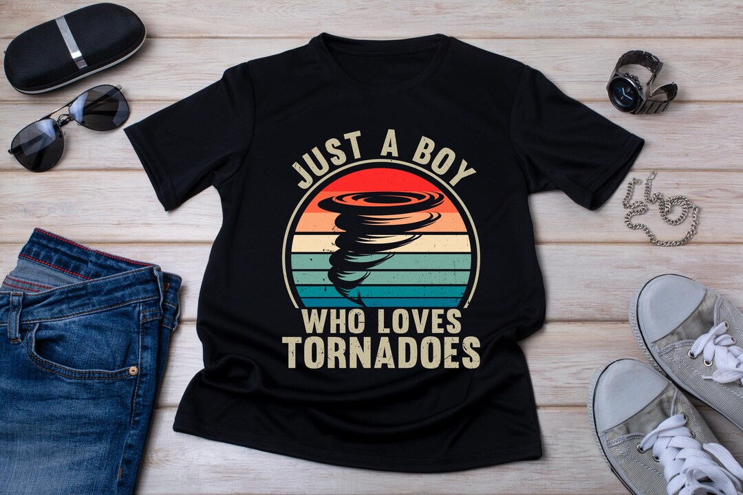 Boy's Tornado Shirt: Storm Chaser Gift, Weather Lover Tee - Etsy Australia