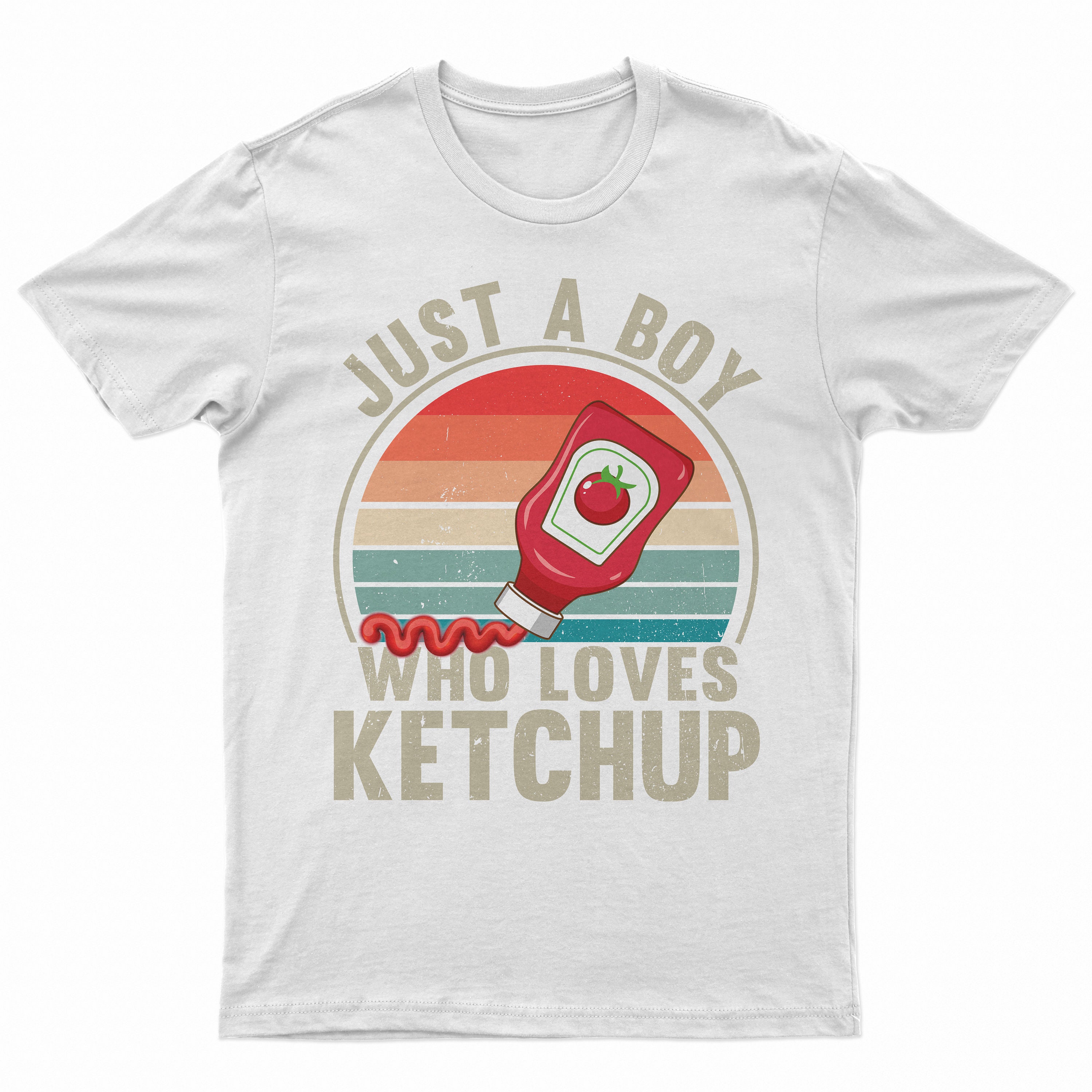 Ketchup Lover Boy's Tee: Funny Ketchup T-shirt - Etsy