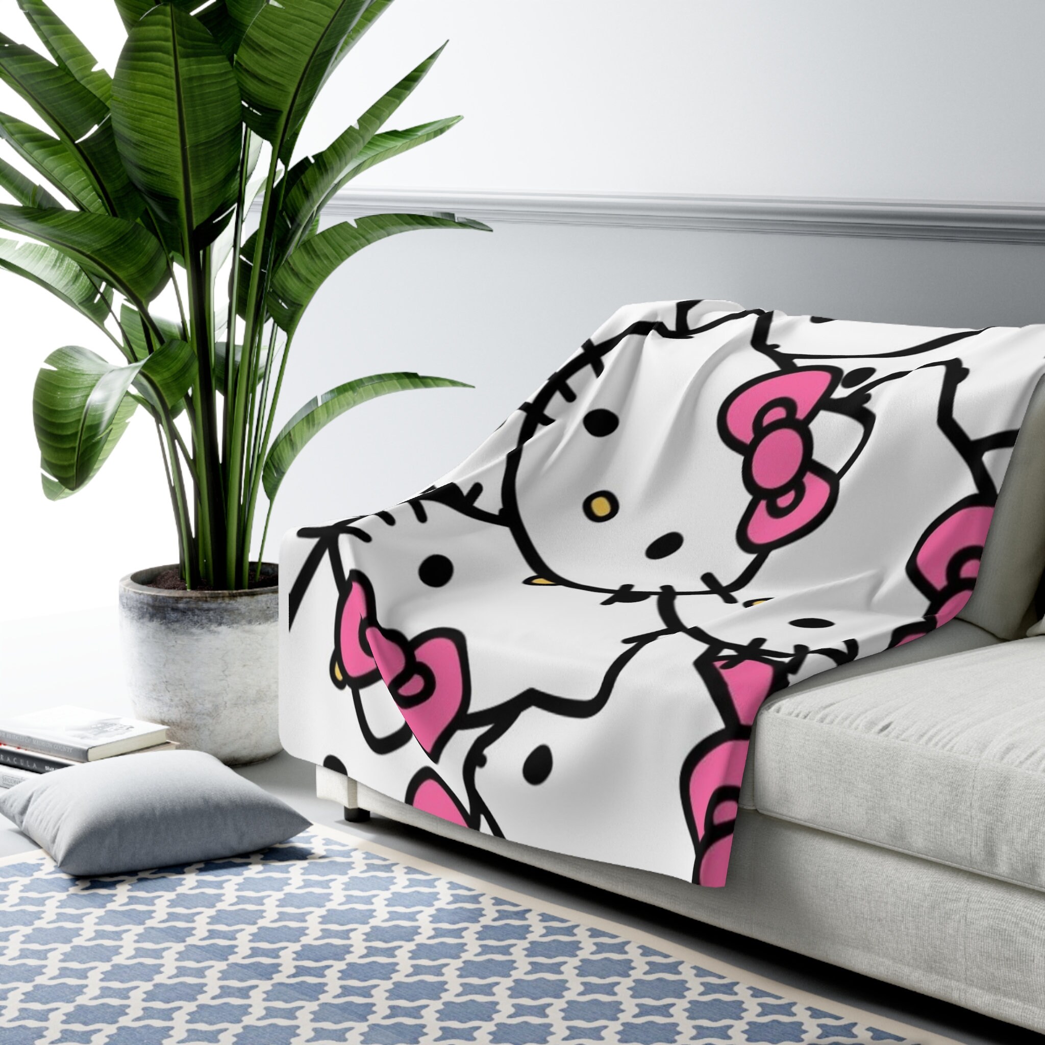 Hello Kitty Blanket sold by Tokelau | SKU 115325964 | Printerval