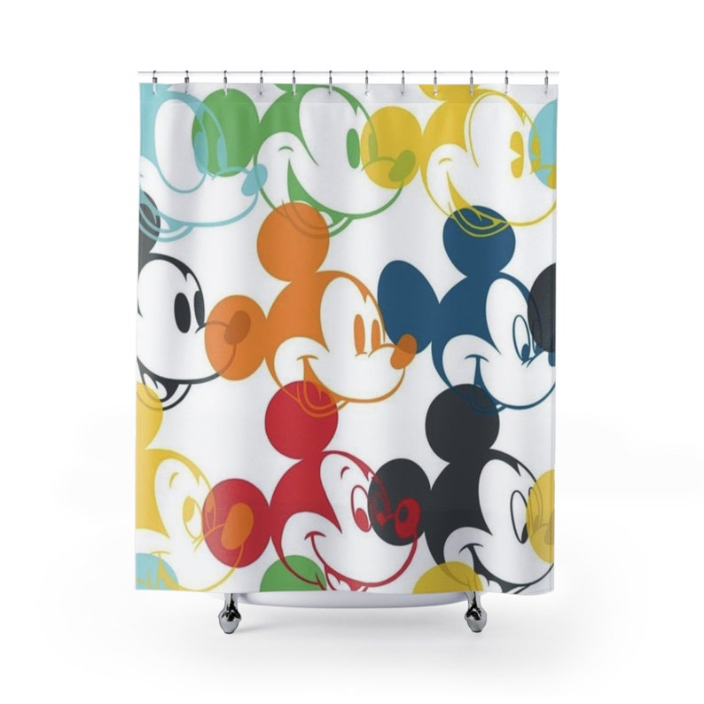 Mickey Mouse Shower Curtains - Etsy