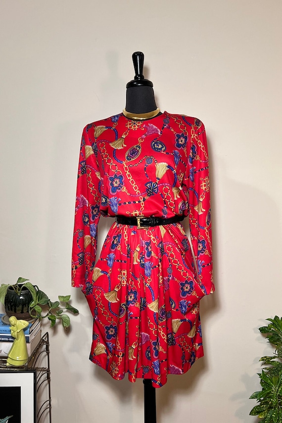 Wolford red dress 3/4 - Gem