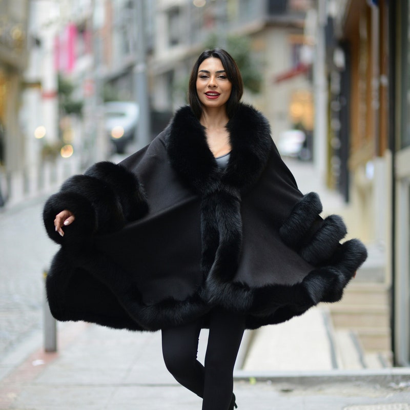 Faux Fur Capelet - Etsy