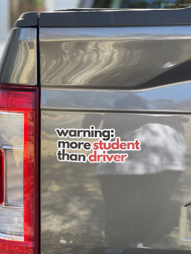 Teen Driver Car Decal Sticker - Etsy