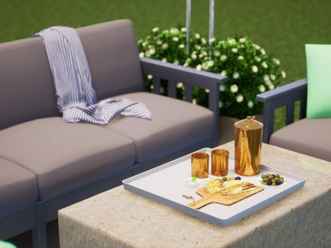 Monte Lounge DIY Backyard Design 3D Renderings Modern - Etsy
