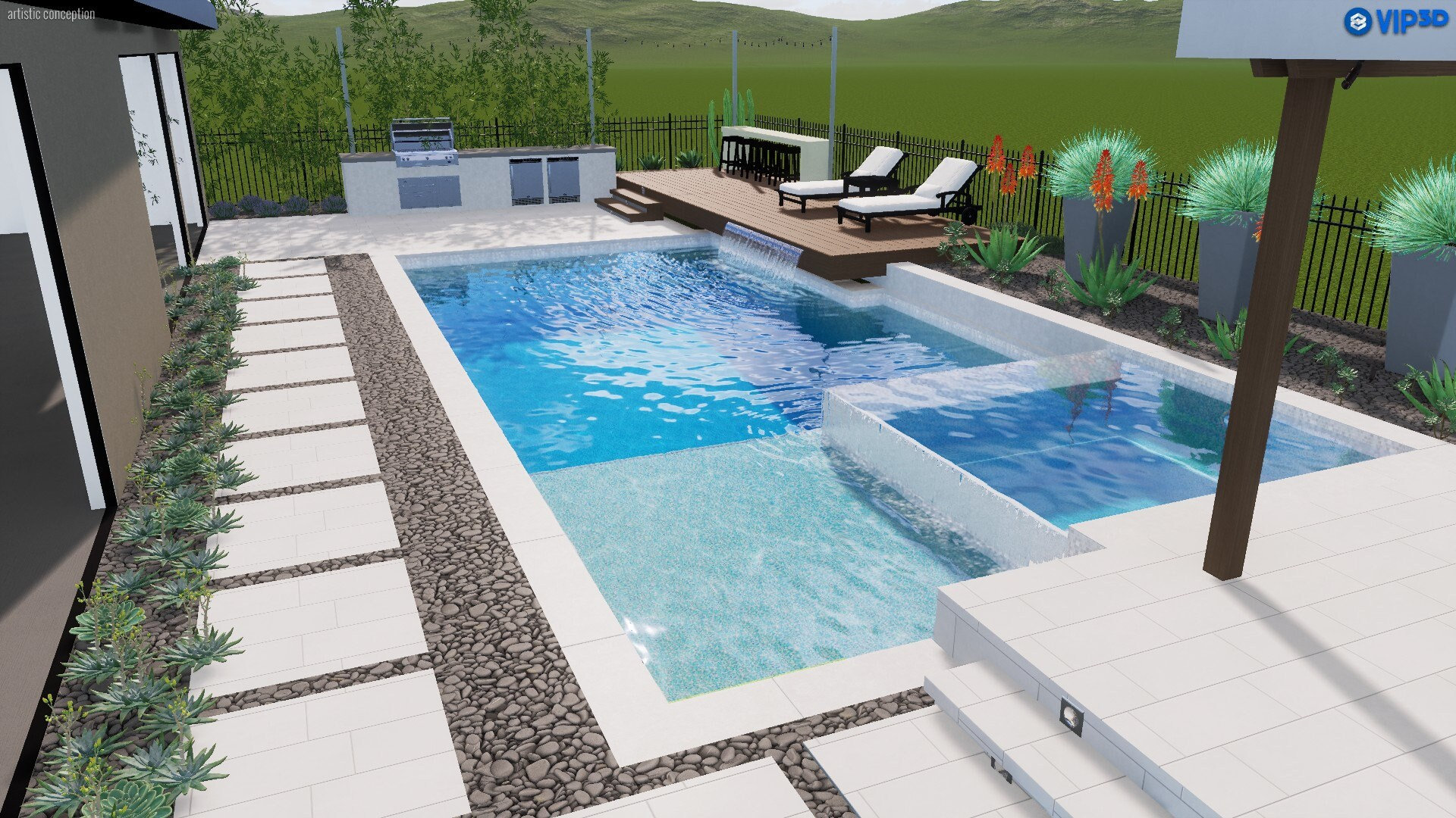 Pool Spa Design Plans Swimming Pool Packages Lonestar Pool & Spa