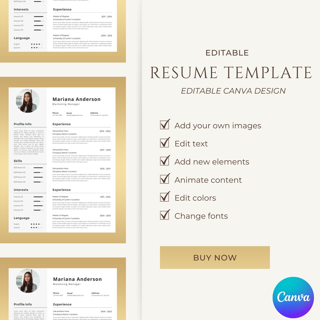 Modelo de currículo com foto Modelo de currículo profissional para ...