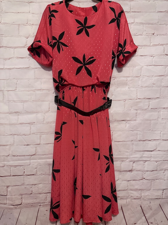 vintage 80s bright pink - Gem