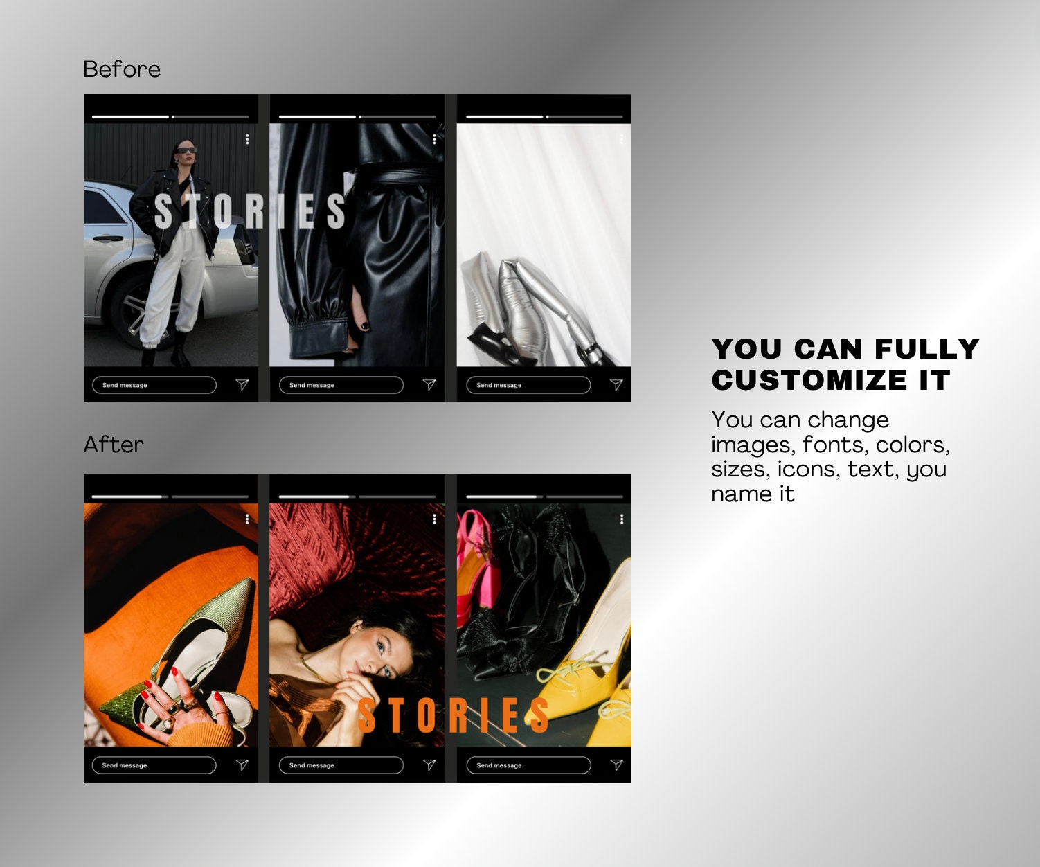 Social Media Portfolio Template | Aesthetic Portfolio for Social Media ...