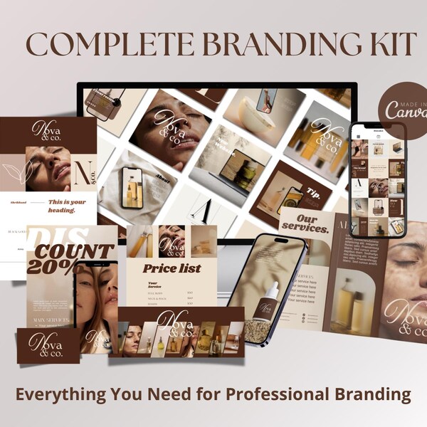 Branding Logo Kit - Etsy