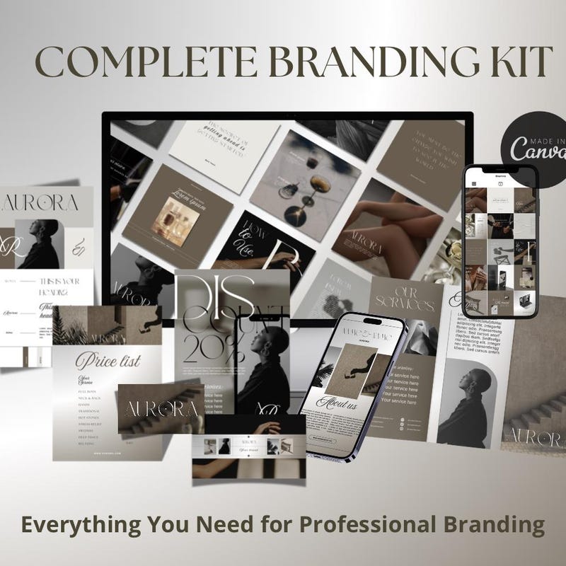 Branding Logo Kit - Etsy