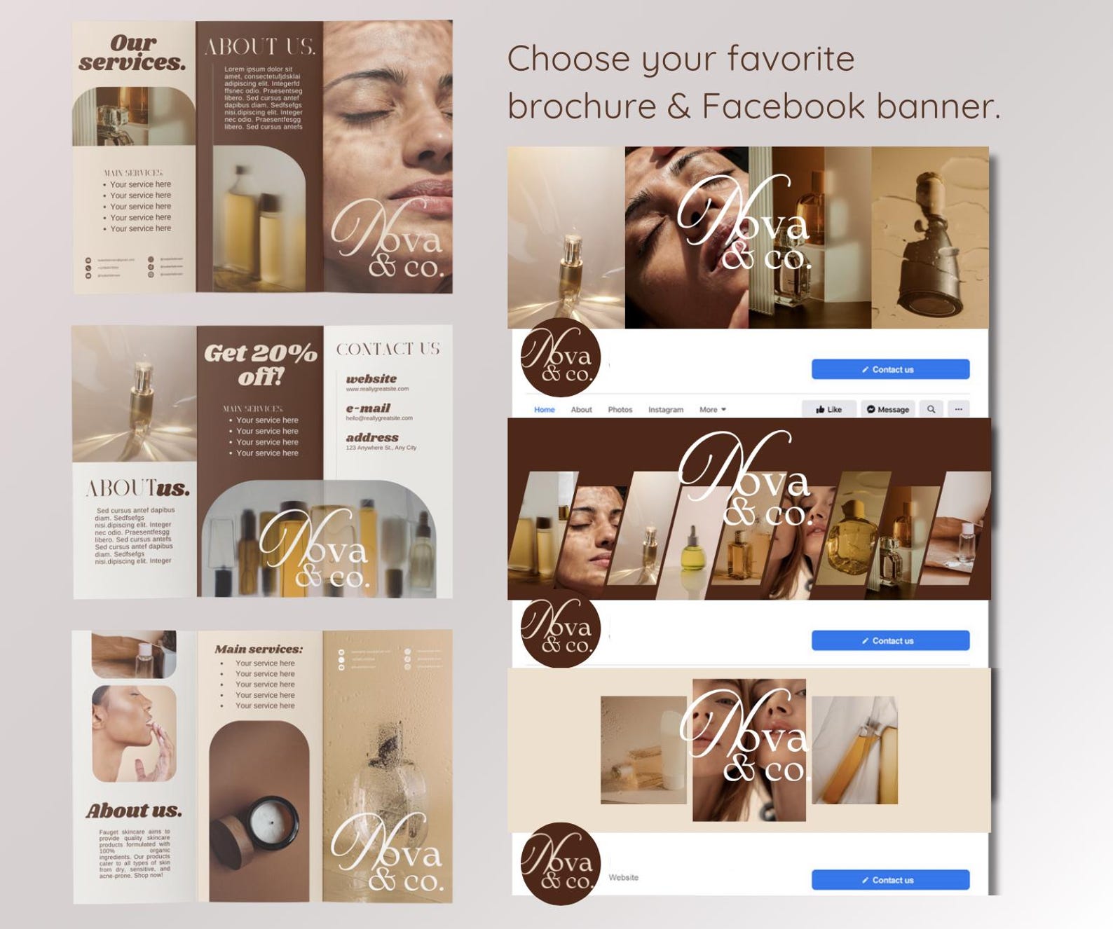 Full Branding Kit Template | Social Media Branding Bundle | Branding ...