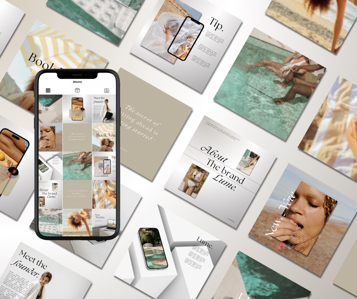 Full Branding Kit Template | Social Media Branding Bundle | Branding ...