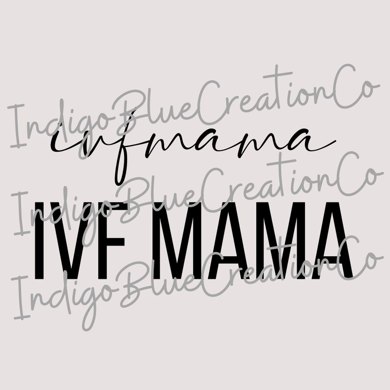 Ivf/infertility SVG PNG Digital Download for Commercial Use, Files for ...