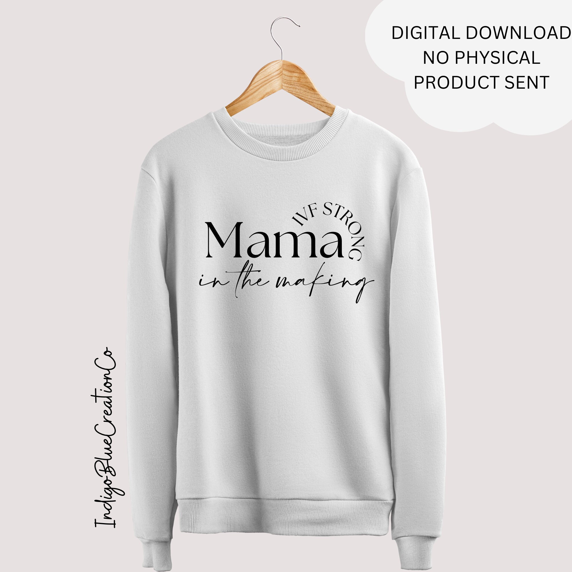 IVF Mama in the Making SVG PNG, Digital Download for Commercial Use ...