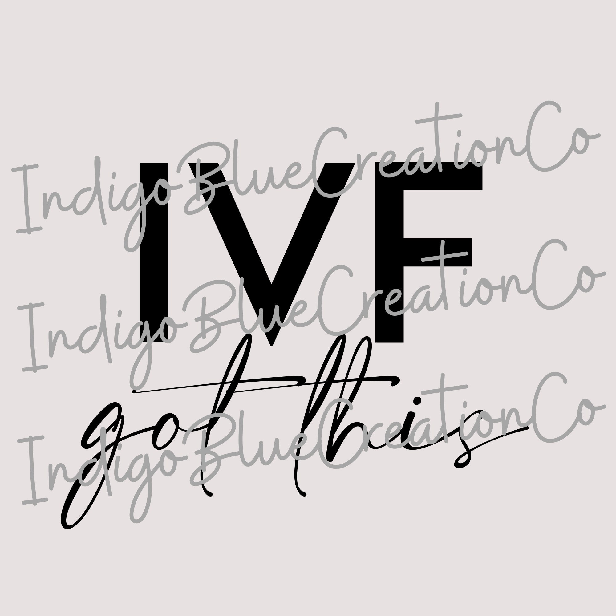 Ivf/infertility SVG PNG Digital Download for Commercial Use, Files for ...