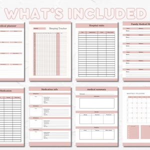 Medical Binder | Medical Tracker | Medical Journal | Health Tracker ...