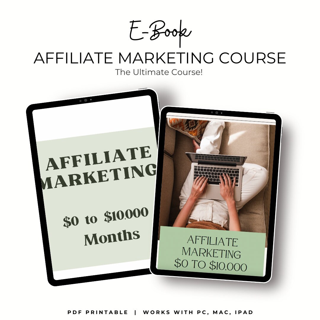 Affiliate Marketing E-book | Affiliate Marketing Guide | Affiliate ...