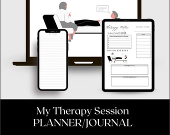 Printable Editable My Therapy Session Planner | Therapy | Self ...