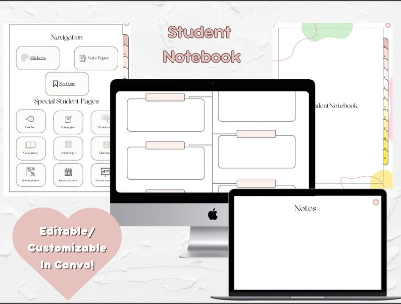 Editable Student Notebook | Student Journal | Student Guide | Student ...