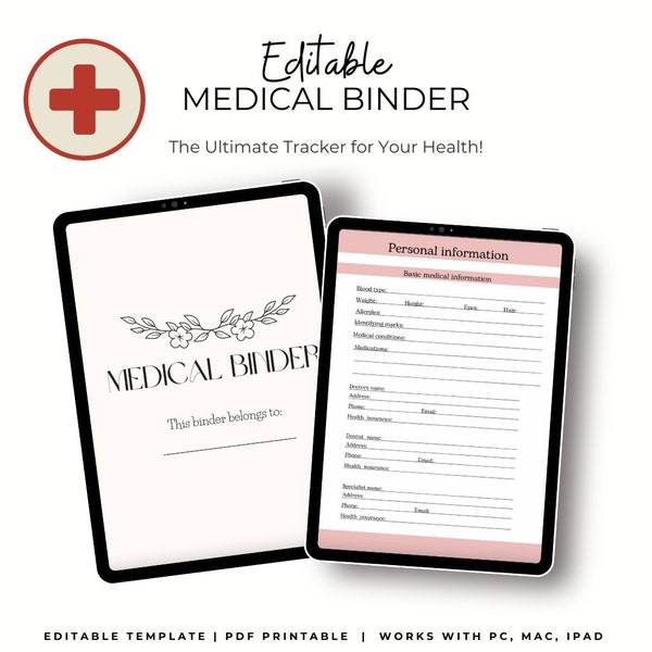 Medical Binder - Etsy