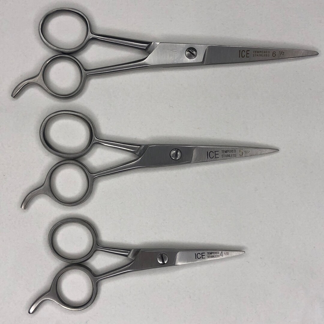 Cutting Trimming Scissor Shears 3 Pack Variable Sizes Included 4.5, 5.5 ...