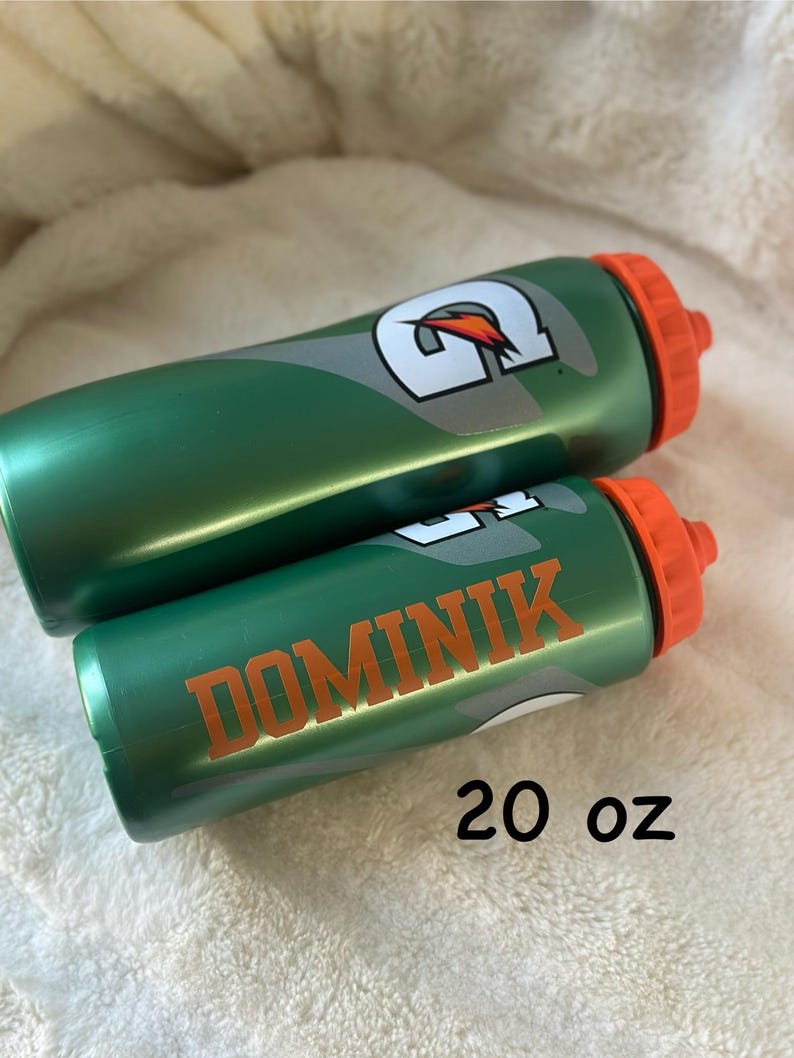 Personalized 20 Oz Gatorade Bottle, Custom Sports Team Gift - Etsy