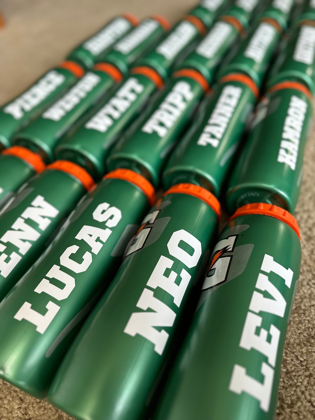 Personalized Gatorade Bottle Name Decal, Sports Team Gift - Etsy