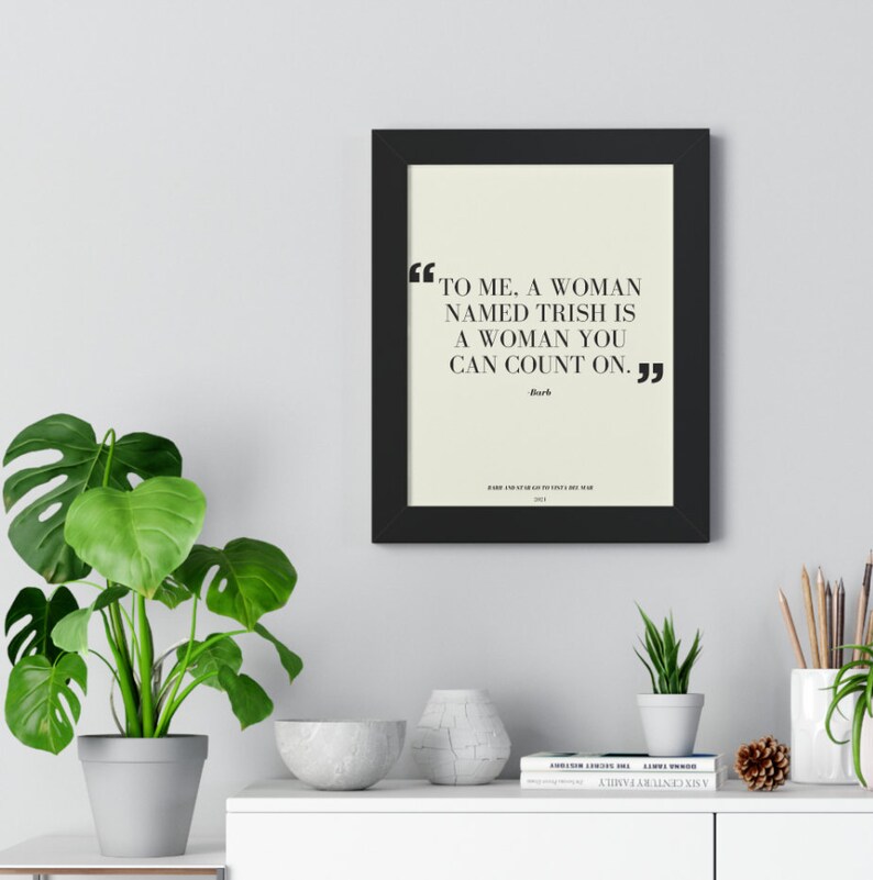 Barb and Star Movie Quote Poster | Digital Download | Wall Art Print ...