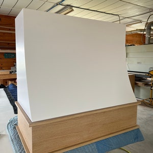 30 Wide Maple Wood Canopy Style Range Hood Unfinished With Trim - Etsy
