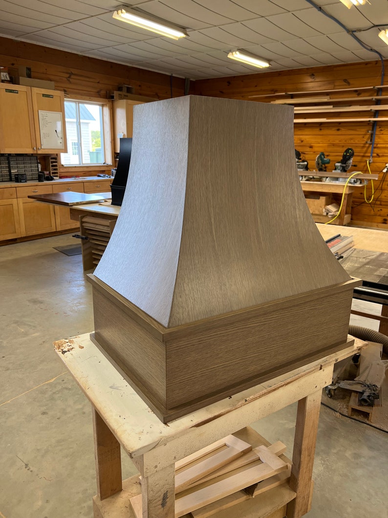 Rift Sawn White Oak Range Hood - Etsy